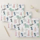 Cute Pastel Baby Animal Pattern File Folder | Zazzle