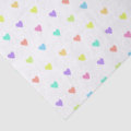 Cute Pastel Rainbow Hearts Pattern Tissue Paper | Zazzle