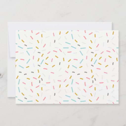 Cute Pastel Sweet Time Candy Land Photo` Birthday Invitation | Zazzle