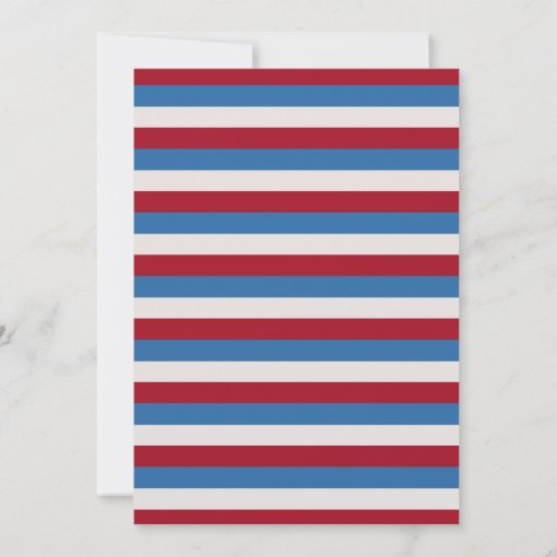 Cute Patriotic Hot Dog 4th of July Invitation | Zazzle