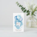 Cute Pediatric Family Dentist Tooth Smile Business Card | Zazzle
