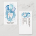 Cute Pediatric Family Dentist Tooth Smile Business Card | Zazzle