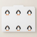 Cute Penguin File Folder Set | Zazzle