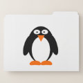 Cute Penguin File Folder Set | Zazzle