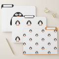 Cute Penguin File Folder Set | Zazzle