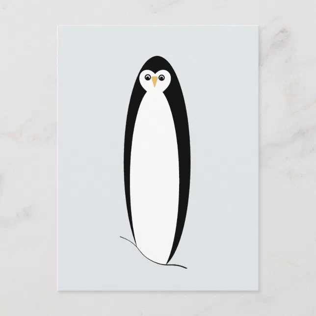 Cute Penguin Postcard | Zazzle