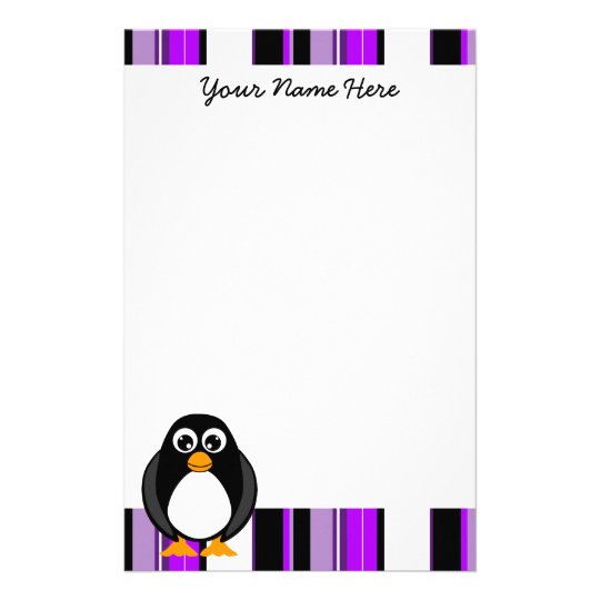 Cute Penguin Stationery | Zazzle.com