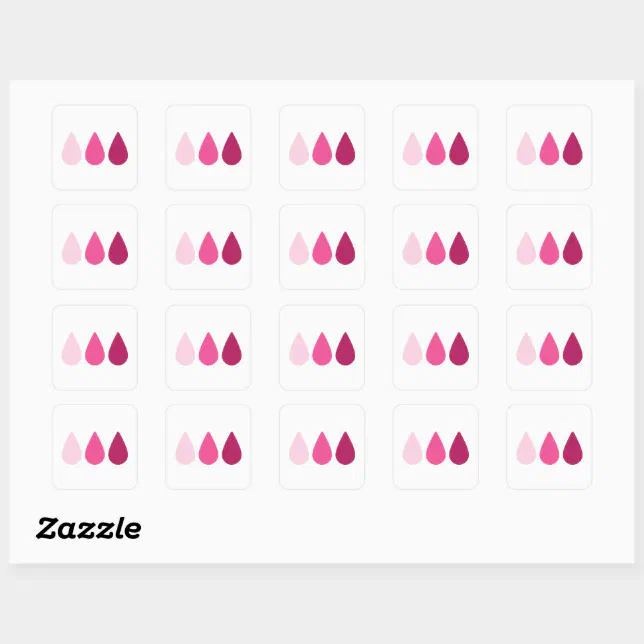 Cute Period Planner Stickers for IVF/IUI | Zazzle