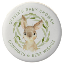 Cute Personalized Baby Bunny Rabbit Chocolate Covered Oreo | Zazzle