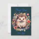 Cute Personalized Hedgehog Thank You Card | Zazzle