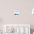 Cute Personalized Little Boy Learning Poster | Zazzle