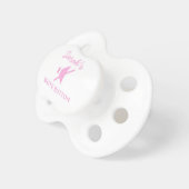 Cute Personalized Mute Button Binky Pacifier | Zazzle