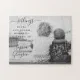 Cute Personalized Sibling Photo Quote Jigsaw Puzzle | Zazzle