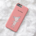 Cute Pig Custom iPhone Case Personalized iPhone 6 | Zazzle