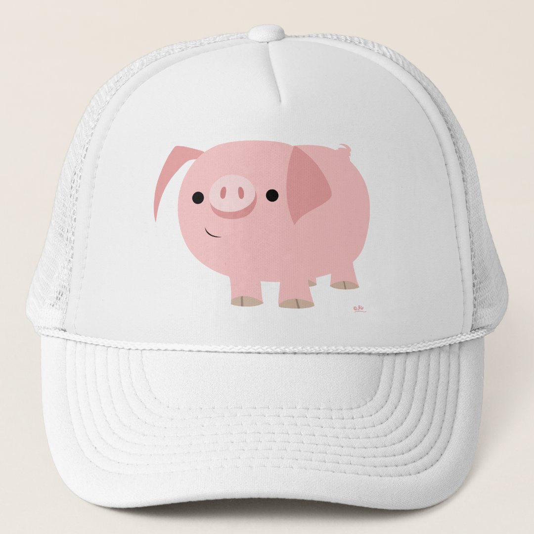 Cute piggy hat | Zazzle
