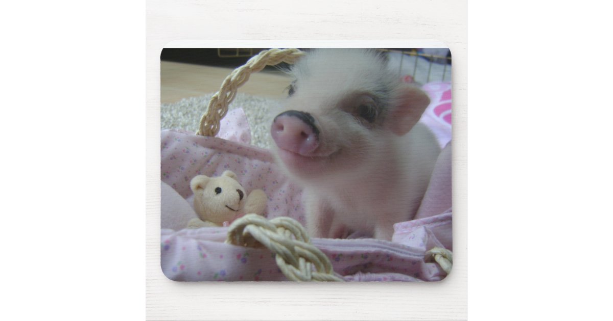 Cute Piglet Mouse Pad | Zazzle
