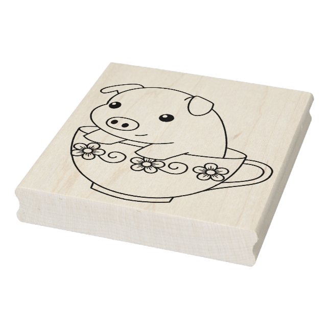 teacup pig coloring pages
