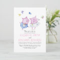 Cute Pigs Couple Sweet Engagement Party Invitation | Zazzle