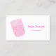 Cute Pink Calculator For Accountant and Bookkeeper Business Card | Zazzle