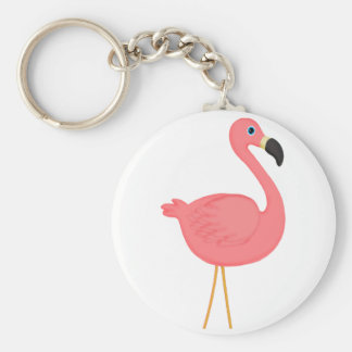 Pink Flamingo Keychains | Zazzle