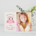 Cute Pink Owl | Happy Mother's Day Card | Zazzle