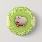Happy birthday pig button | Zazzle.com