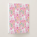 Cute Pink Unicorn Back To School Personalized Name Pocket Folder | Zazzle