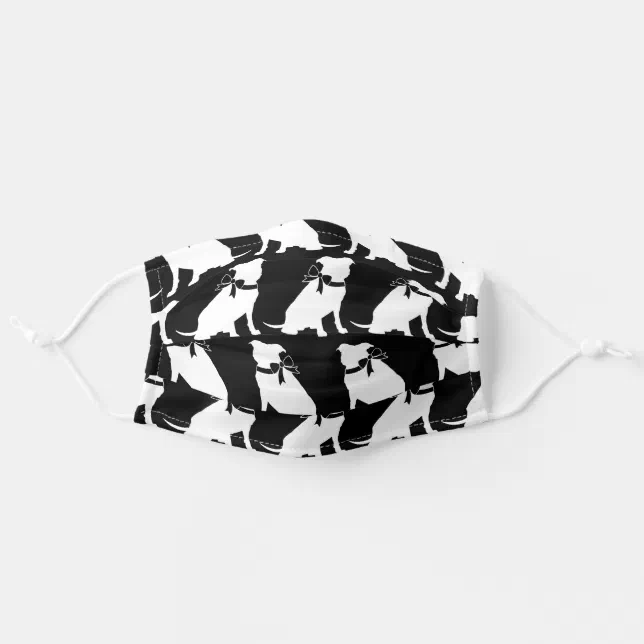 Cute Pit Bull Dog Pitbull Puppy Adult Cloth Face Mask | Zazzle