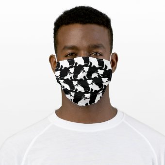 Cute Pit Bull Dog Pitbull Puppy Adult Cloth Face Mask | Zazzle