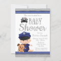 Cute Police Baby Shower Invitation | Zazzle