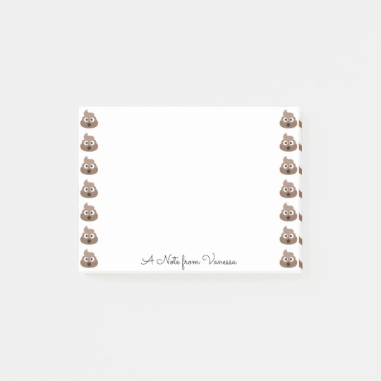 Cute Poop Emojis Post-it Notes | Zazzle.com