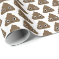 Cute Poop Pattern - Adorable Piles of Doo Doo Wrapping Paper | Zazzle