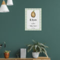 Cute potato - Welcome baby shower Poster | Zazzle
