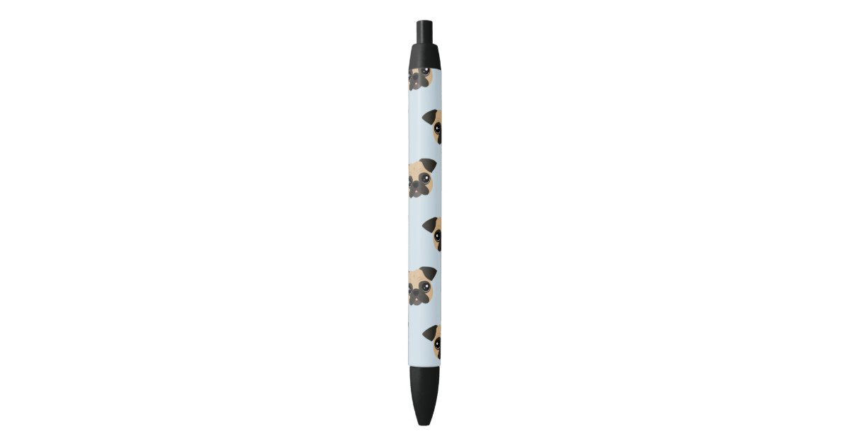 Cute Pug Pen | Zazzle