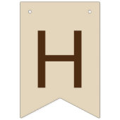 Cute Pumpkin Happy Halloween Bunting Flags | Zazzle