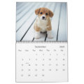 Cute Puppy Calendar | Zazzle