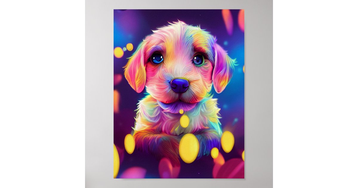 Cute Puppy Poster | Zazzle