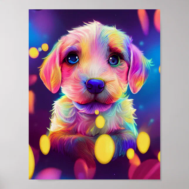 Cute Puppy Poster | Zazzle