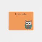 Owl post it note pad | Zazzle.com