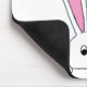 Cute Rabbit Clipart Peaking Cute Animals Bunny Art Mouse Pad | Zazzle