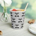 Cute Raccoon Face Pattern Animal Paper Cups | Zazzle