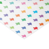 Cute Rainbow Colors Map of Texas Tissue Paper | Zazzle