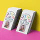 Cute Rainbow Elementary School Teacher Educator Business Card | Zazzle
