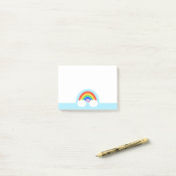 Cute Rainbow Post-it Notes | Zazzle