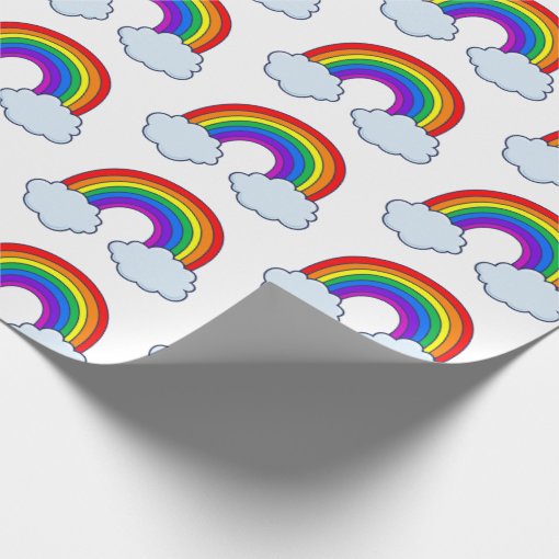 Cute Rainbow Wrapping Paper | Zazzle