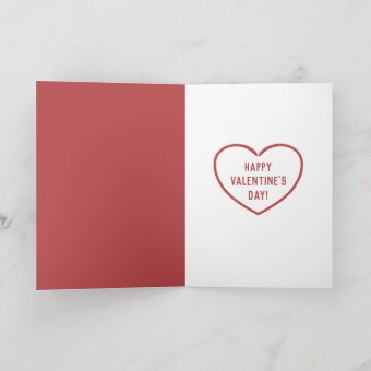 Cute Ramen Noodles "Ramentic" Valentine's Day Card | Zazzle