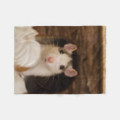 Cute Rat Fleece Blanket | Zazzle