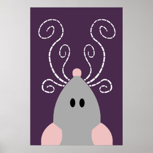 Cute Rat Posters & Photo Prints | Zazzle