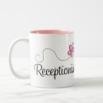 Cute Receptionist Mug | Zazzle