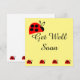 Cute Red Ladybug Get Well Soon | Zazzle